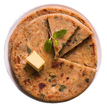 Aloo Paratha - Mysore Cafe